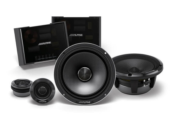Alpine Status HDZ-65C - 2-Way Component Speakers – Studio Incar