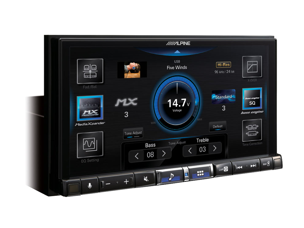 Alpine iLX-705D / DM - CarPlay/Android Auto Head Unit – Studio Incar
