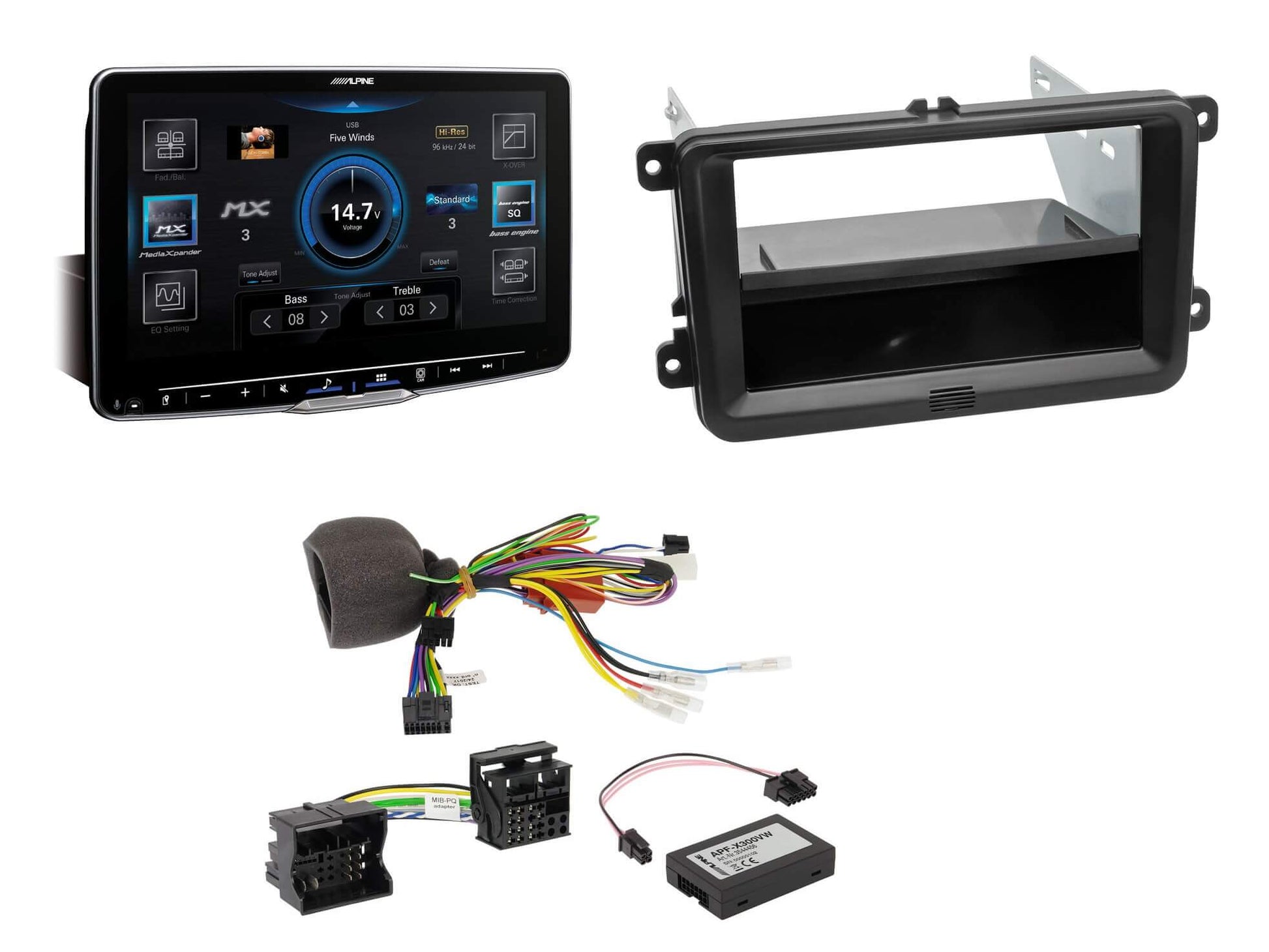 Alpine iLX-F905T6 - VW Transporter - CarPlay/Android Auto Head Unit ...