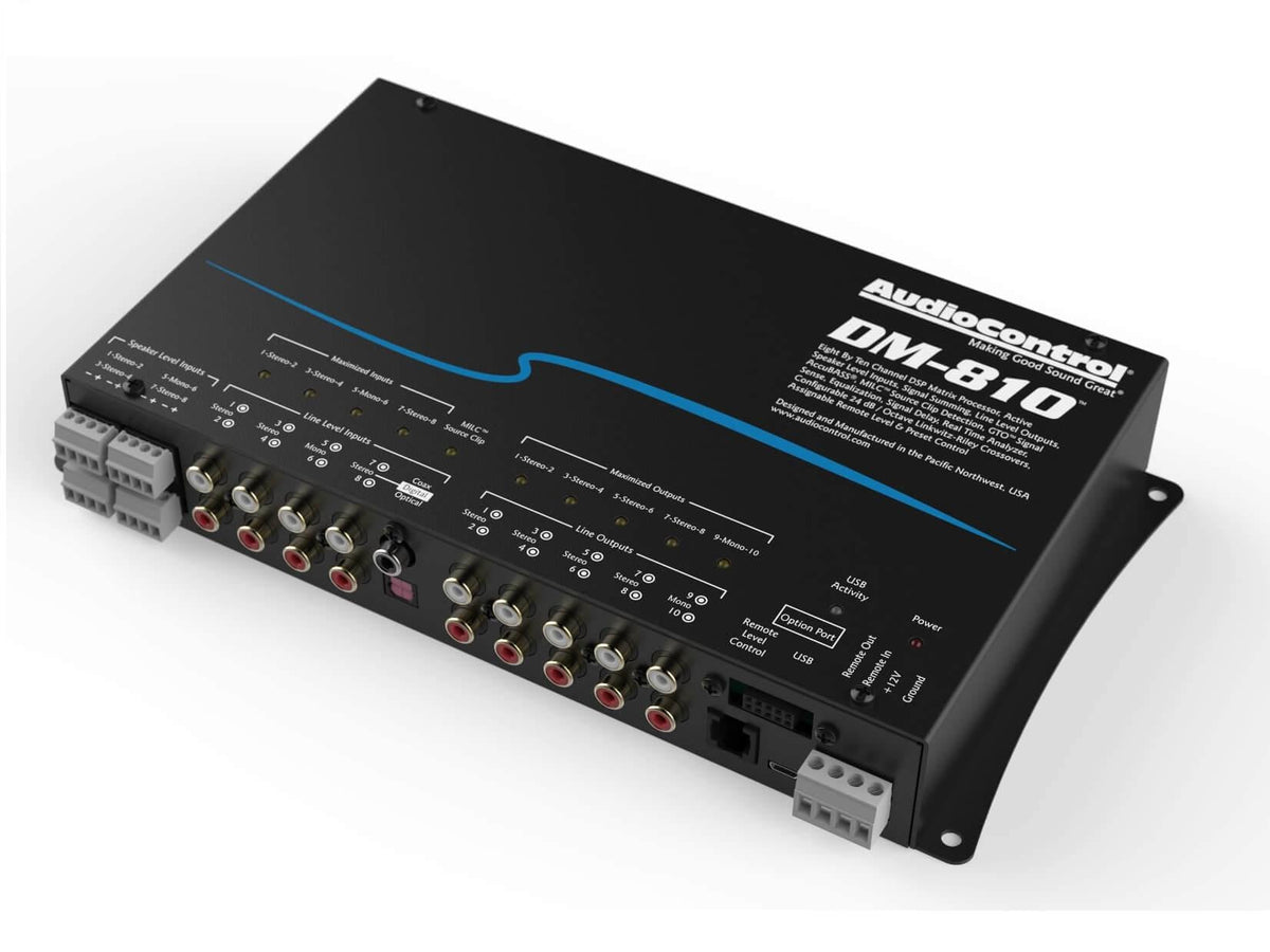 AudioControl DM-810 - Premium DSP Matrix Processor – Studio Incar